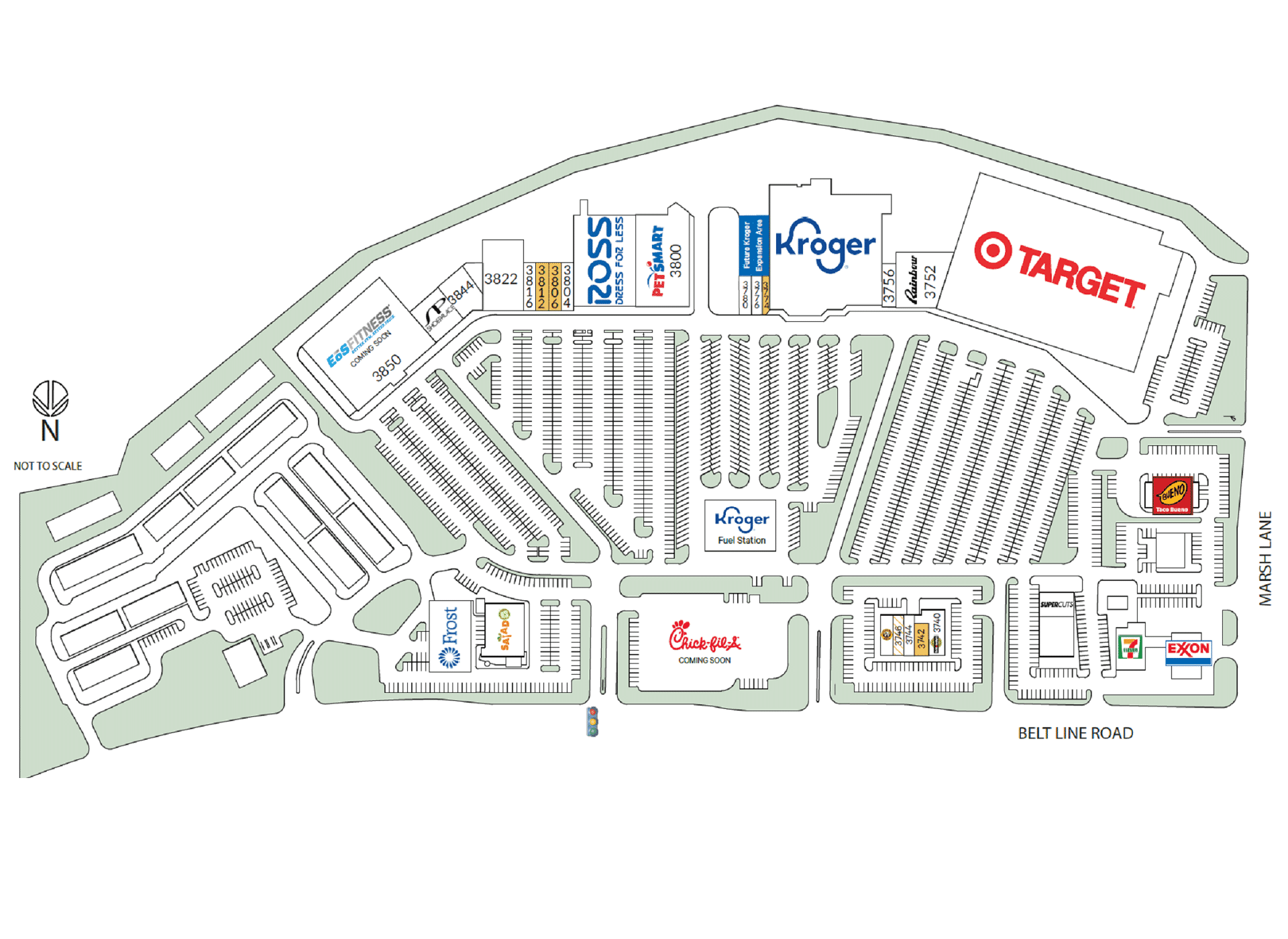 Site Plan - Addison Town Center